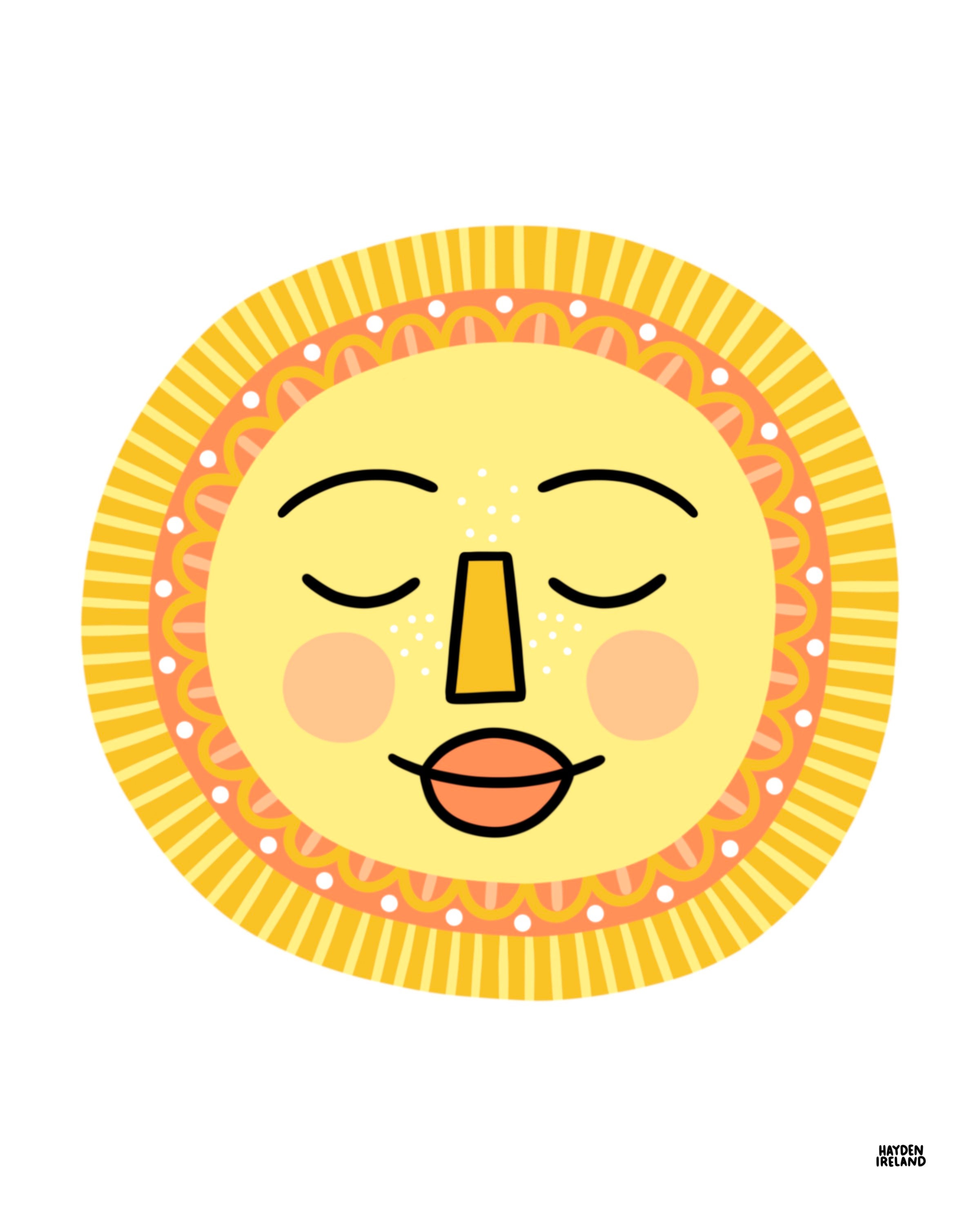 Sunshine Art Print - Etsy