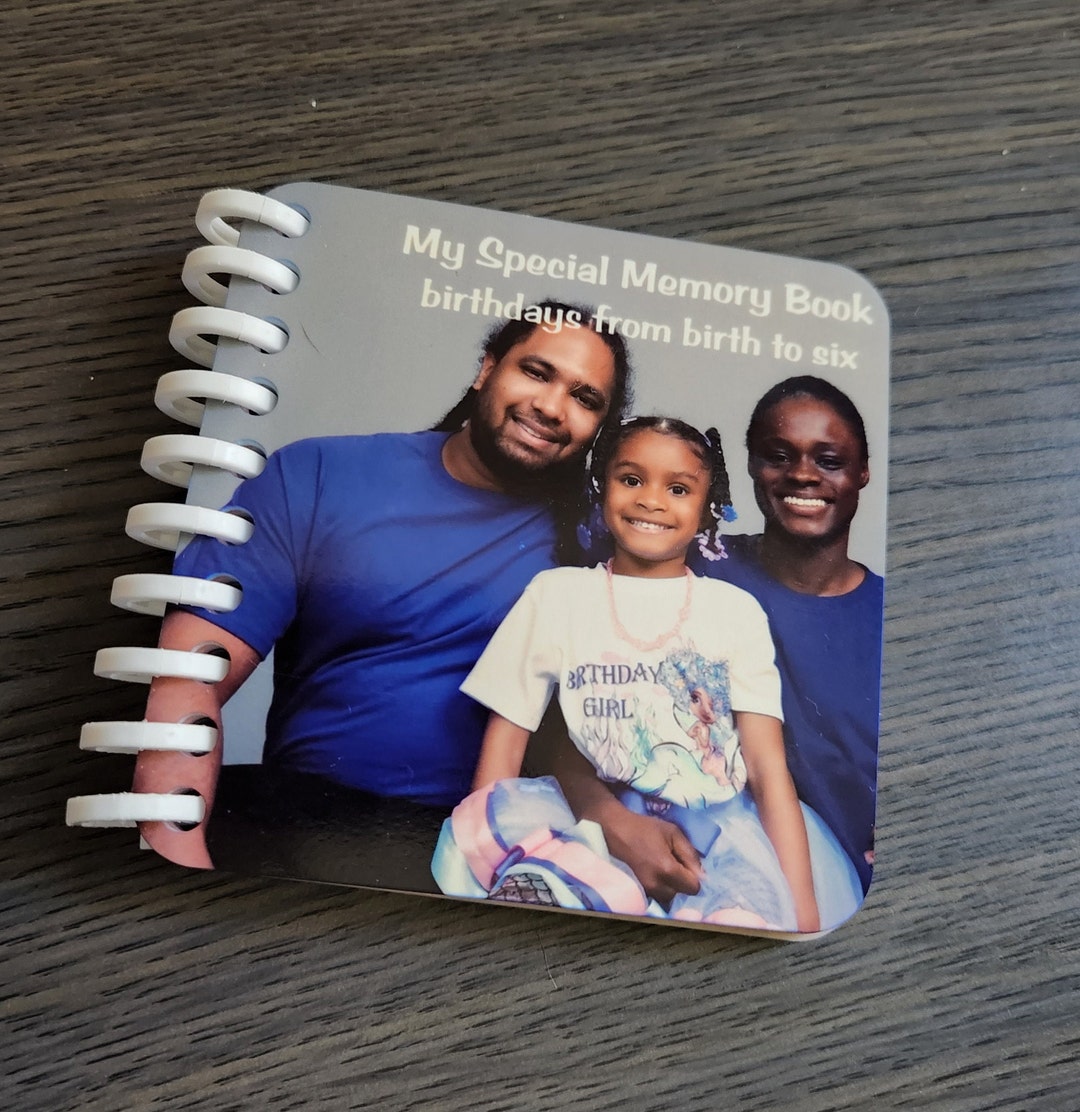 Personalized Memory Book Photo 4 Pages/8photos Flip Book - Etsy