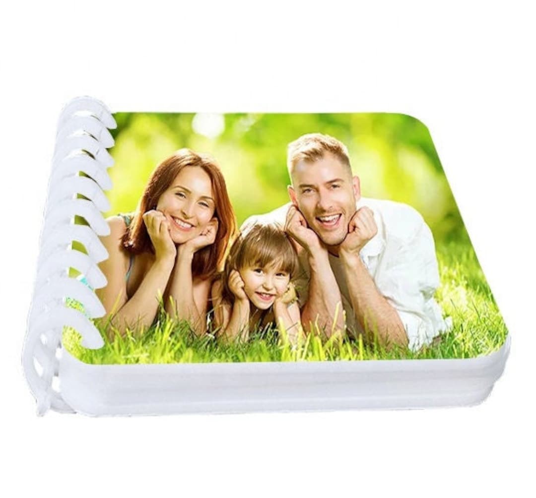 Personalized Memory Book, 6 Pages/12 Photos, Photo Flip Book, Keepsake ...