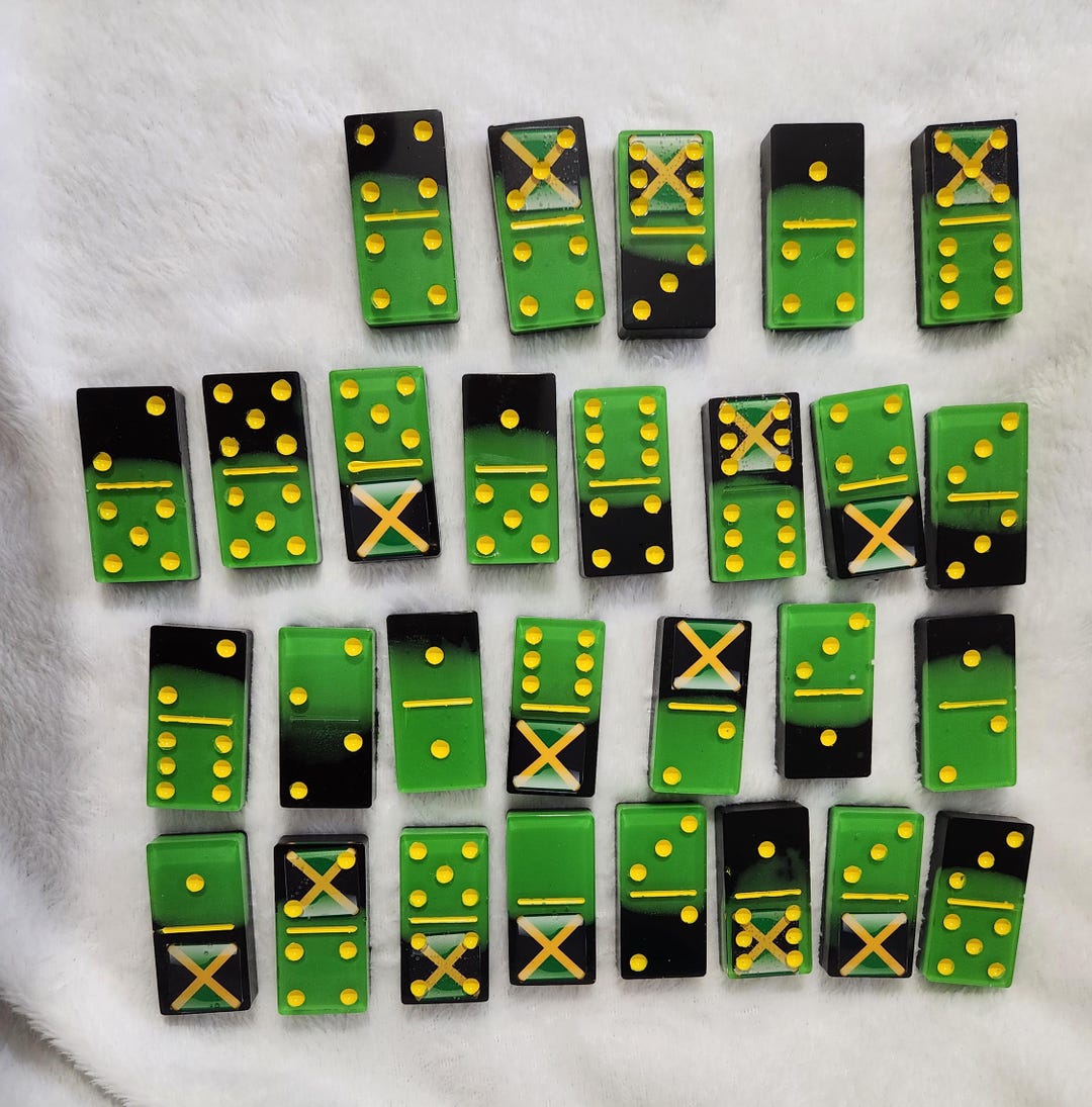 Personalized Handmade Jamaican Dominos Set - Custom Designed for a ...