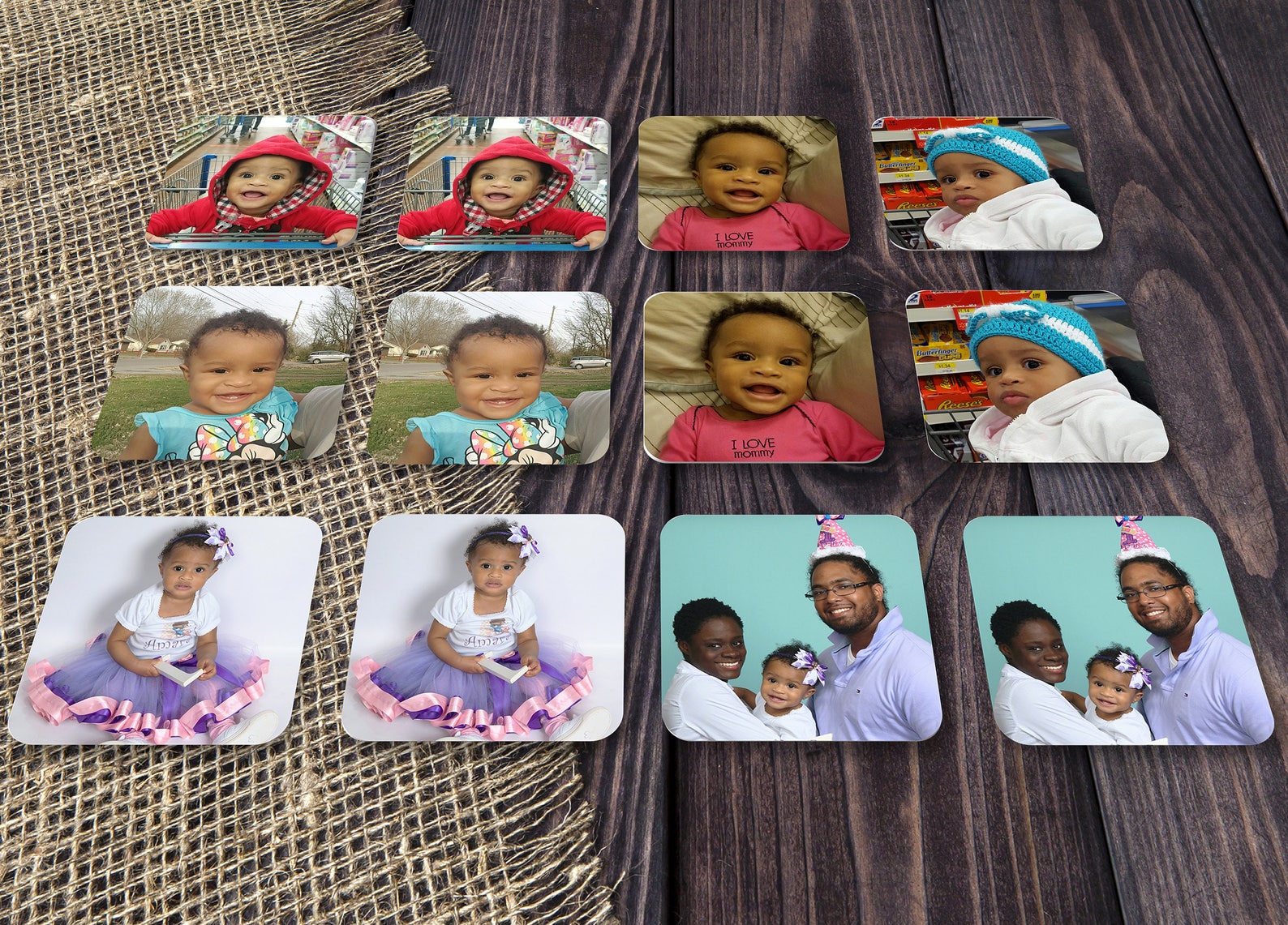 Personalized Photo Memory Game - Etsy