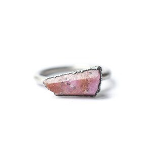 Rough Ruby Ring | Red Ruby Ring | Real Ruby Ring | Natural Ruby Ring | July Birthstone Jewelry ...