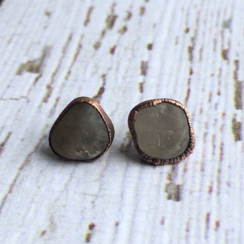 Pebble Earrings - Etsy