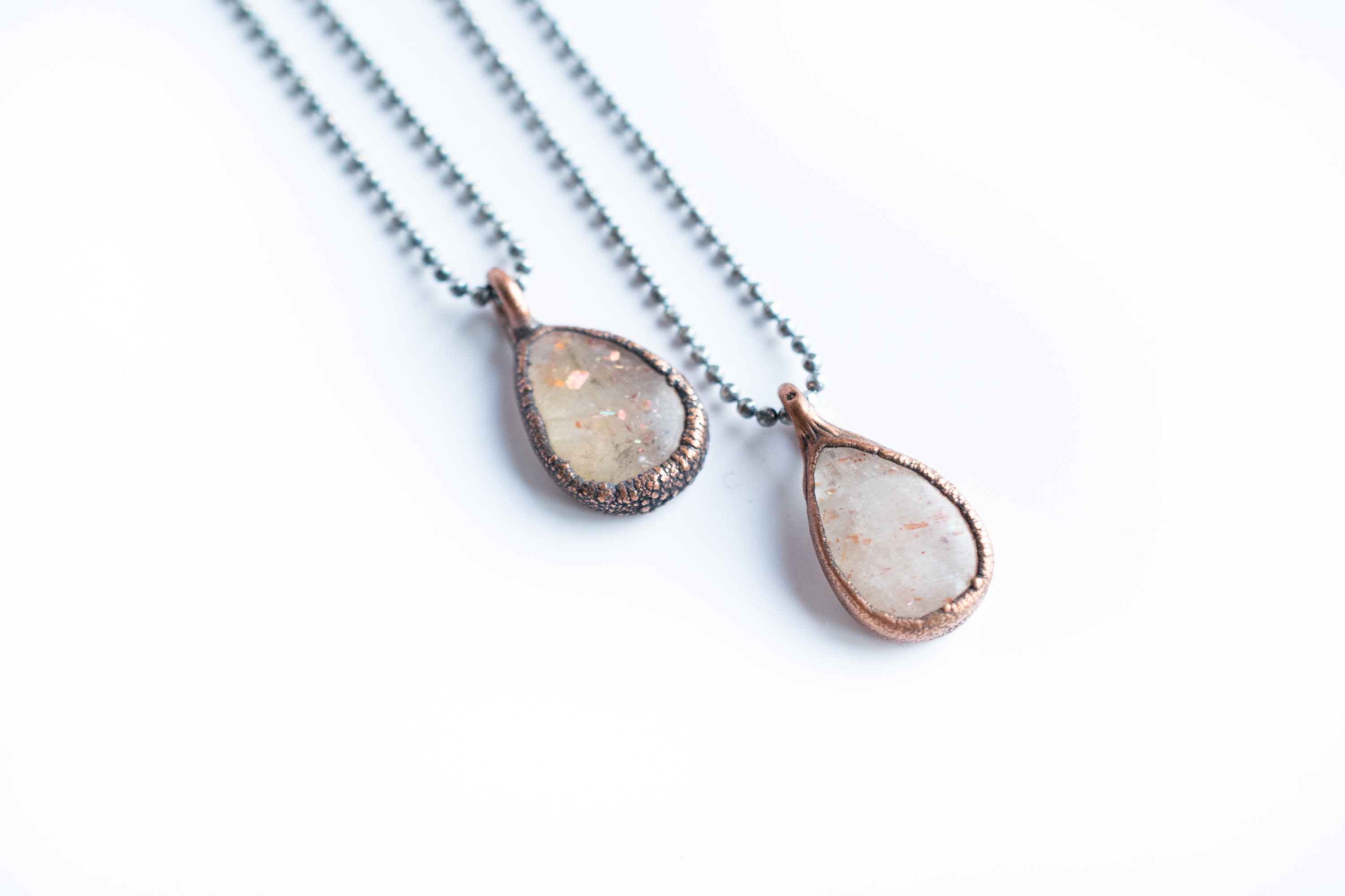 Sunstone Necklace Faceted Sunstone Necklace Sunstone | Etsy