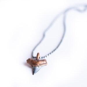 Sharks Tooth Pendant | Electroformed Copper Shark Tooth Pendant ...