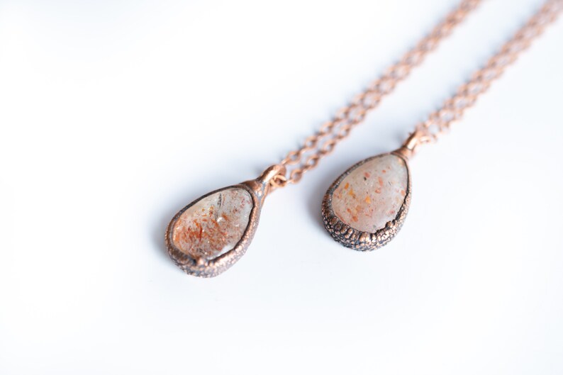 Sunstone Necklace | Faceted Sunstone Necklace | Sunstone Jewelry ...