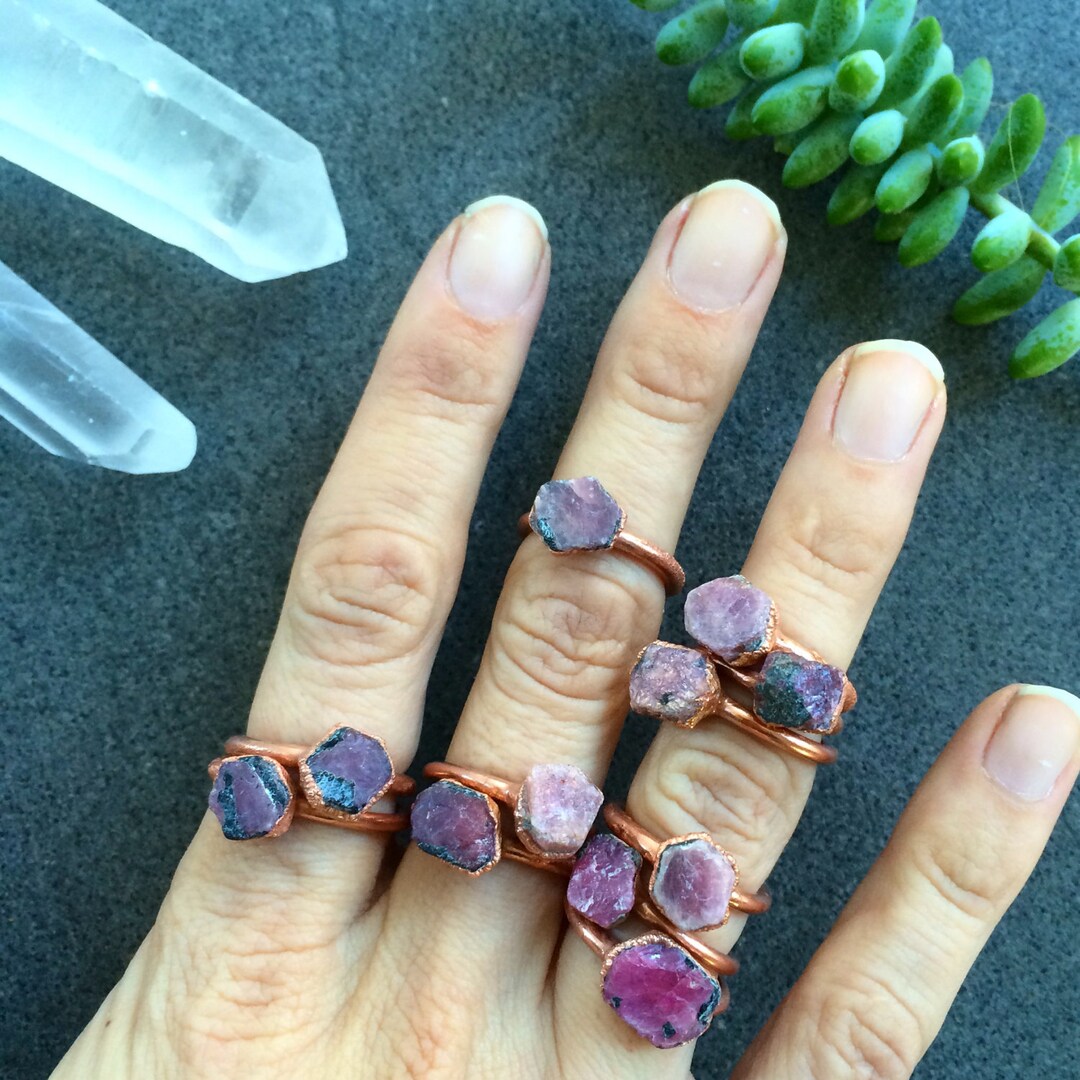 SALE Ruby Ring | Red Ruby Ring | Real Ruby Ring | Natural Ruby Ring ...