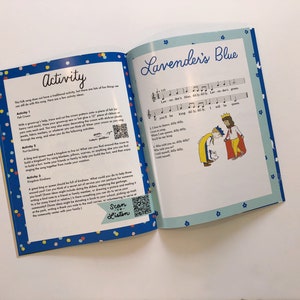 Lavender's Blue Folk Song Book - Etsy