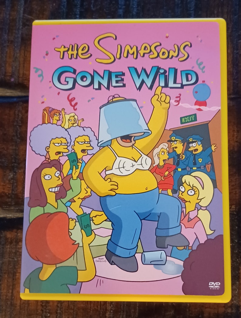 The Simpsons Dvds Gone Wild & Bart Wars Songs in the Key of Springfield ...