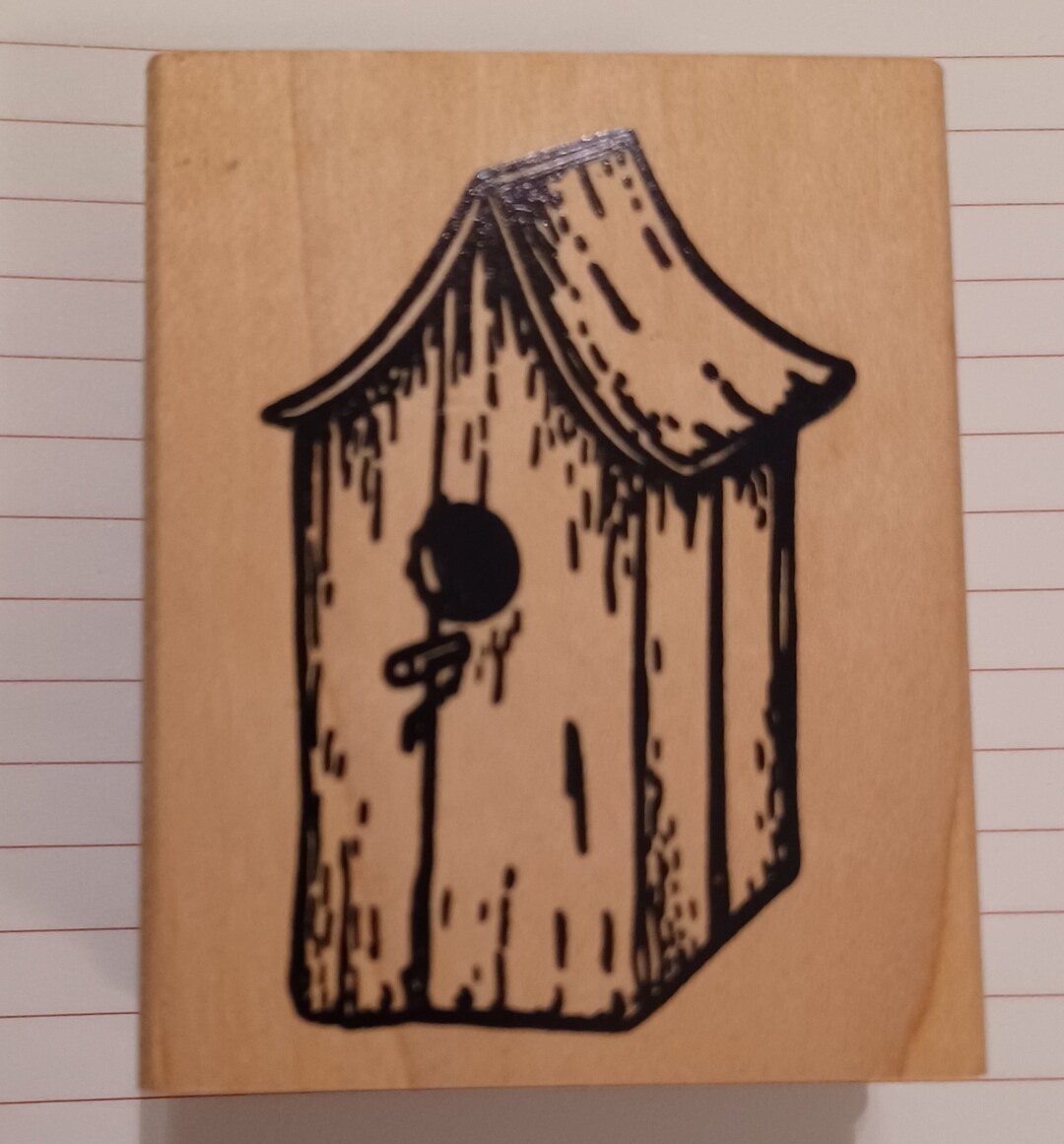 Rare Birdhouse Wood Mounted Rubber Stamp by Judikins 9026 F Carmen's ...