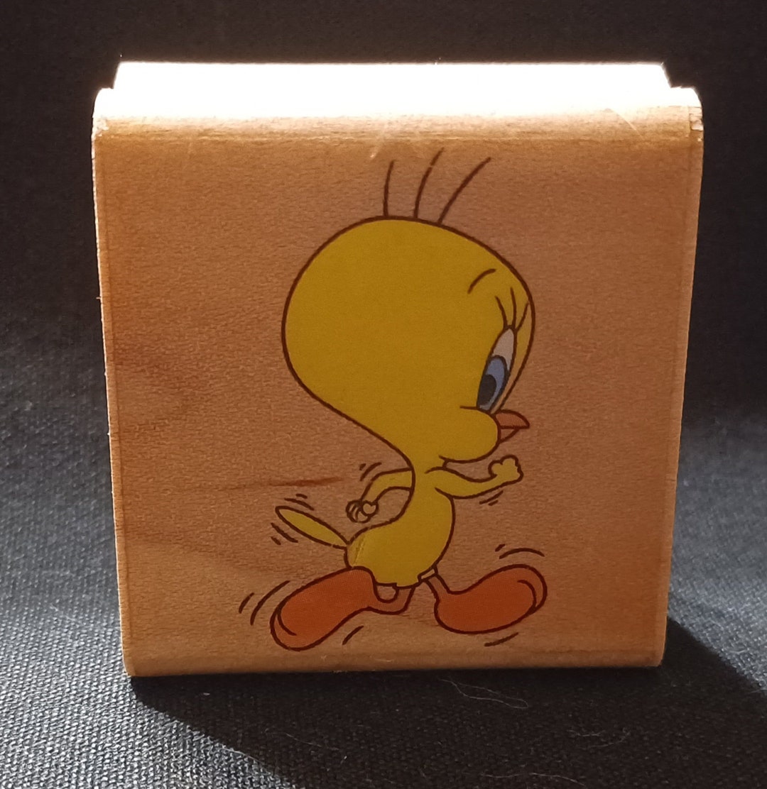 Tweety on the Run Bird Wood Mounted Rubber Stamp by Rubber Stampede 030 ...