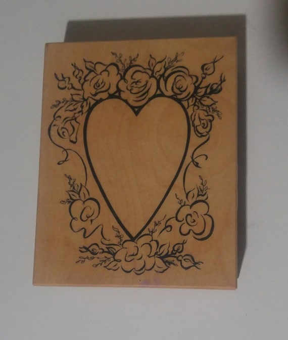 Extra Large Heart Frame Valentine's Day Small Mini Wood | Etsy