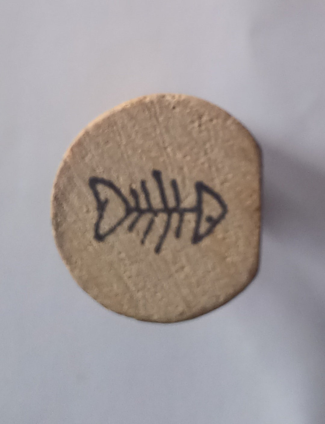 Vintage Judith Fishbone Peg Wood Mounted Rubber Stamp - Etsy