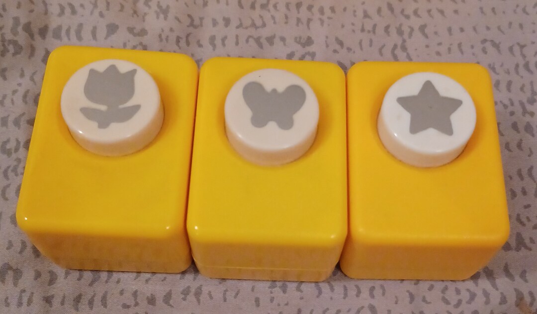 4 Nature Leaf Star Butterfly Paper Punch Punches - Etsy