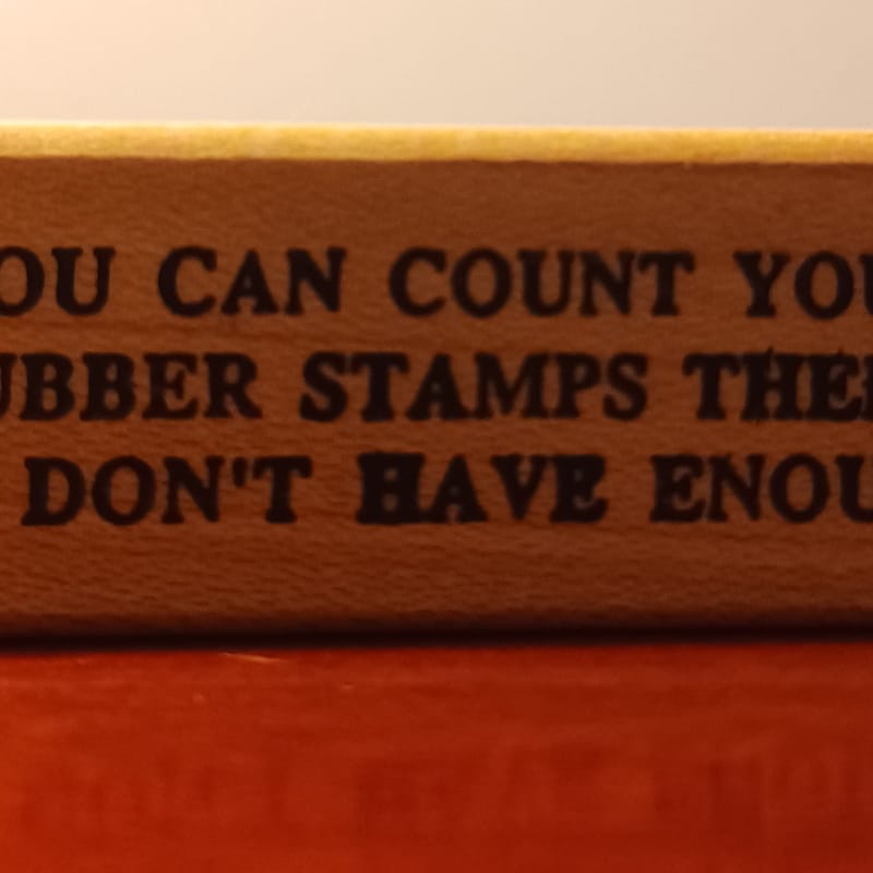 Funny Rubber Stamp - Etsy
