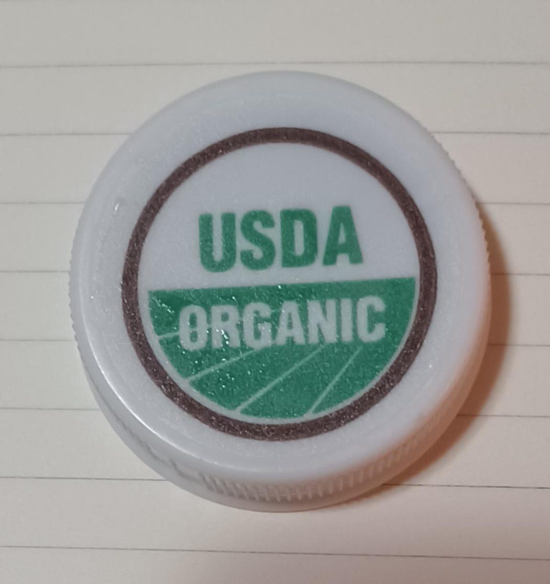 16 USDA Milk Lids Clean White Green Gallon Upcycle Plastic Craft Reuse ...