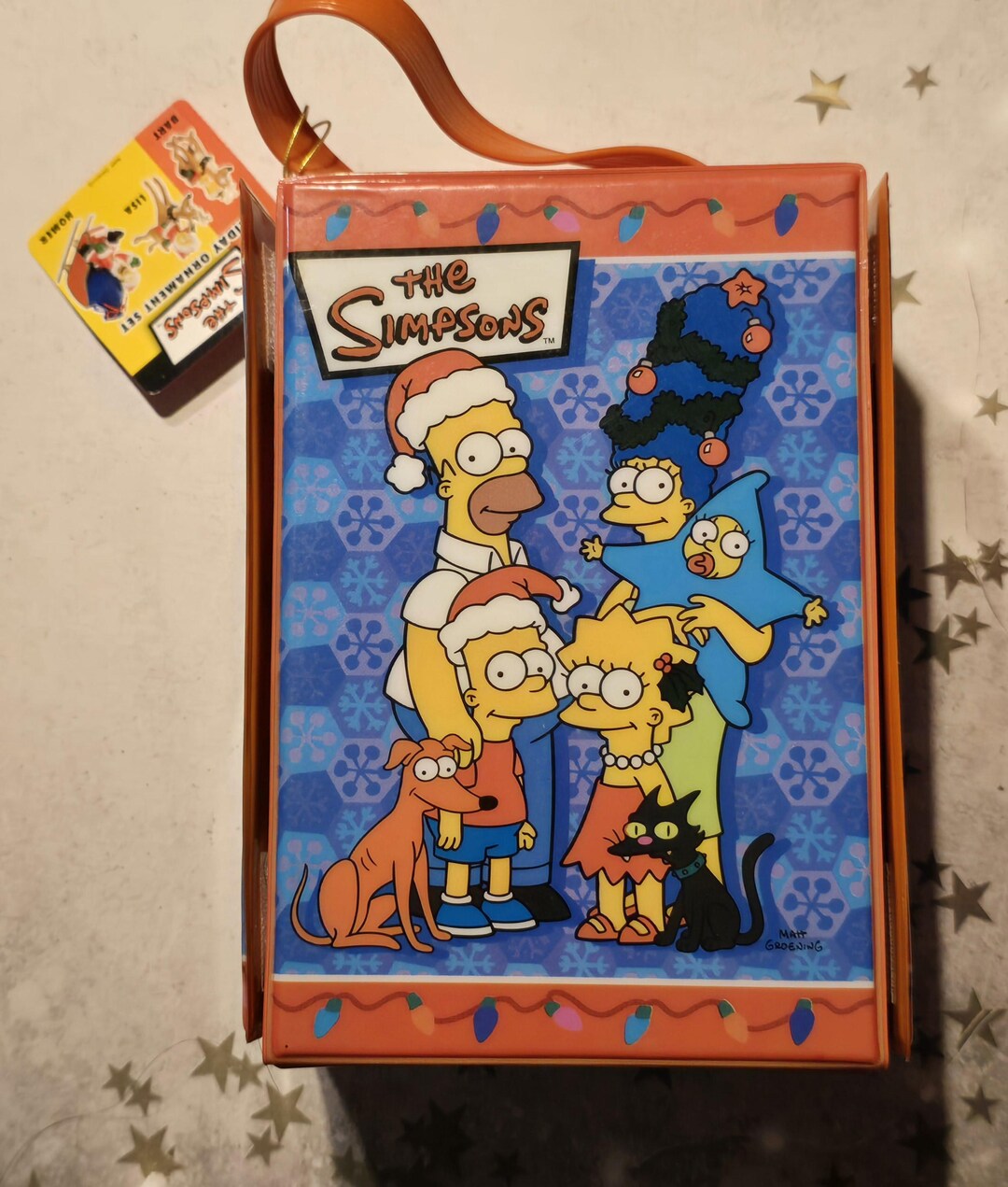 Simpsons Vintage Bart Lisa Homer Carlton Cards Holiday Set of 3 ...