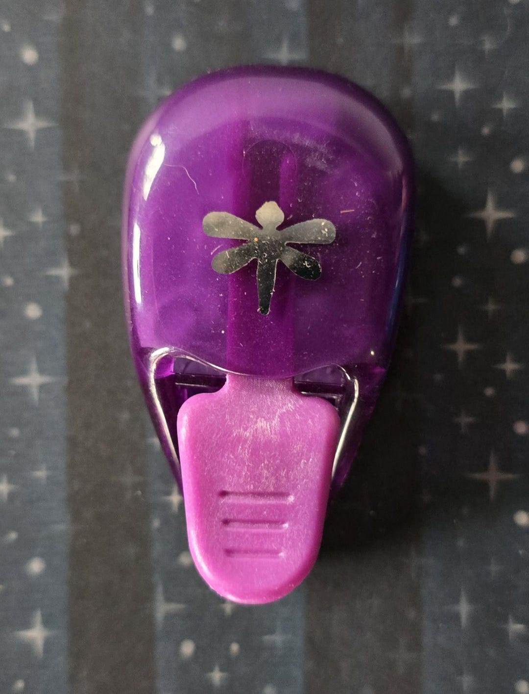 Dragonfly Paper Punch HTF EK Success Patent No 5749278 Winter Christmas ...