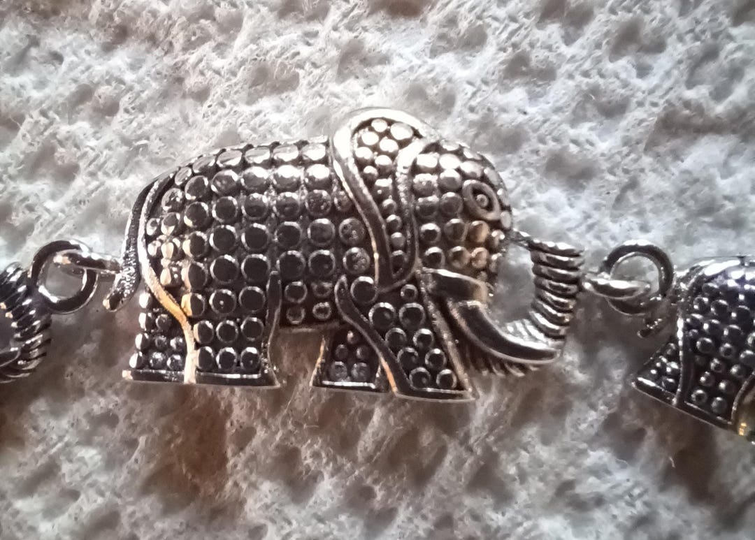 New Sterling Silver Ross & Simon Elephant Trio Lasso Bolo Bracelet - Etsy