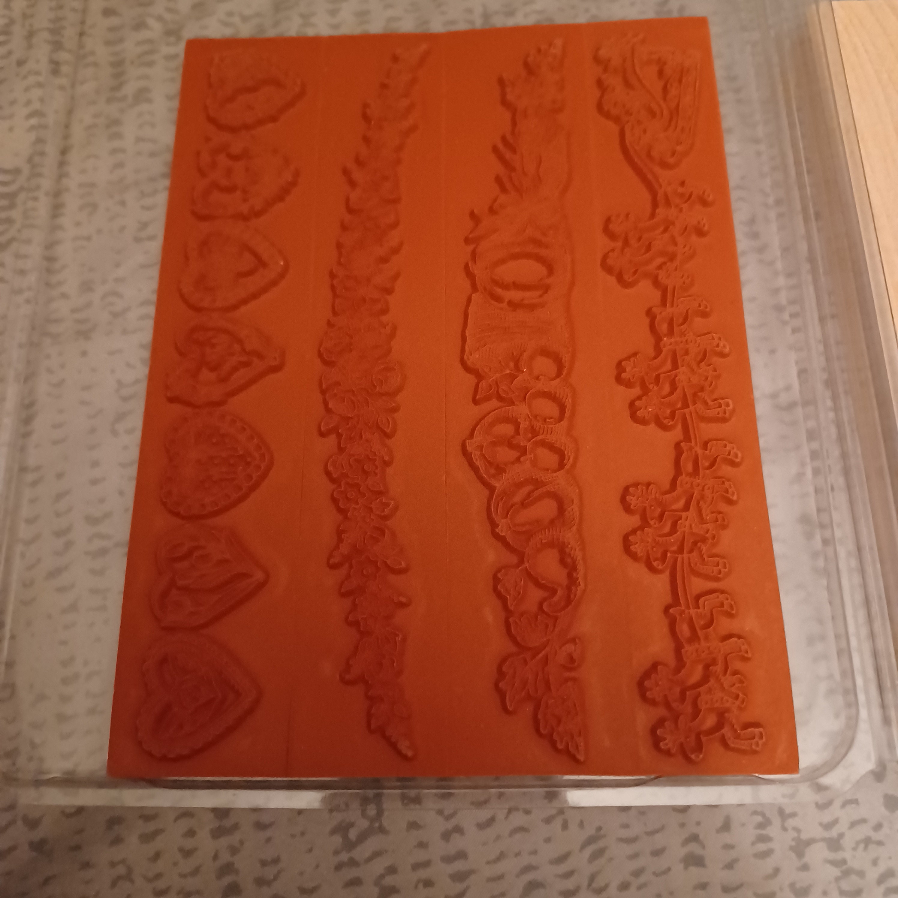 Rare Four Season Border Level 1B New 4 Wood Unmounted Rubber Stamps by ...