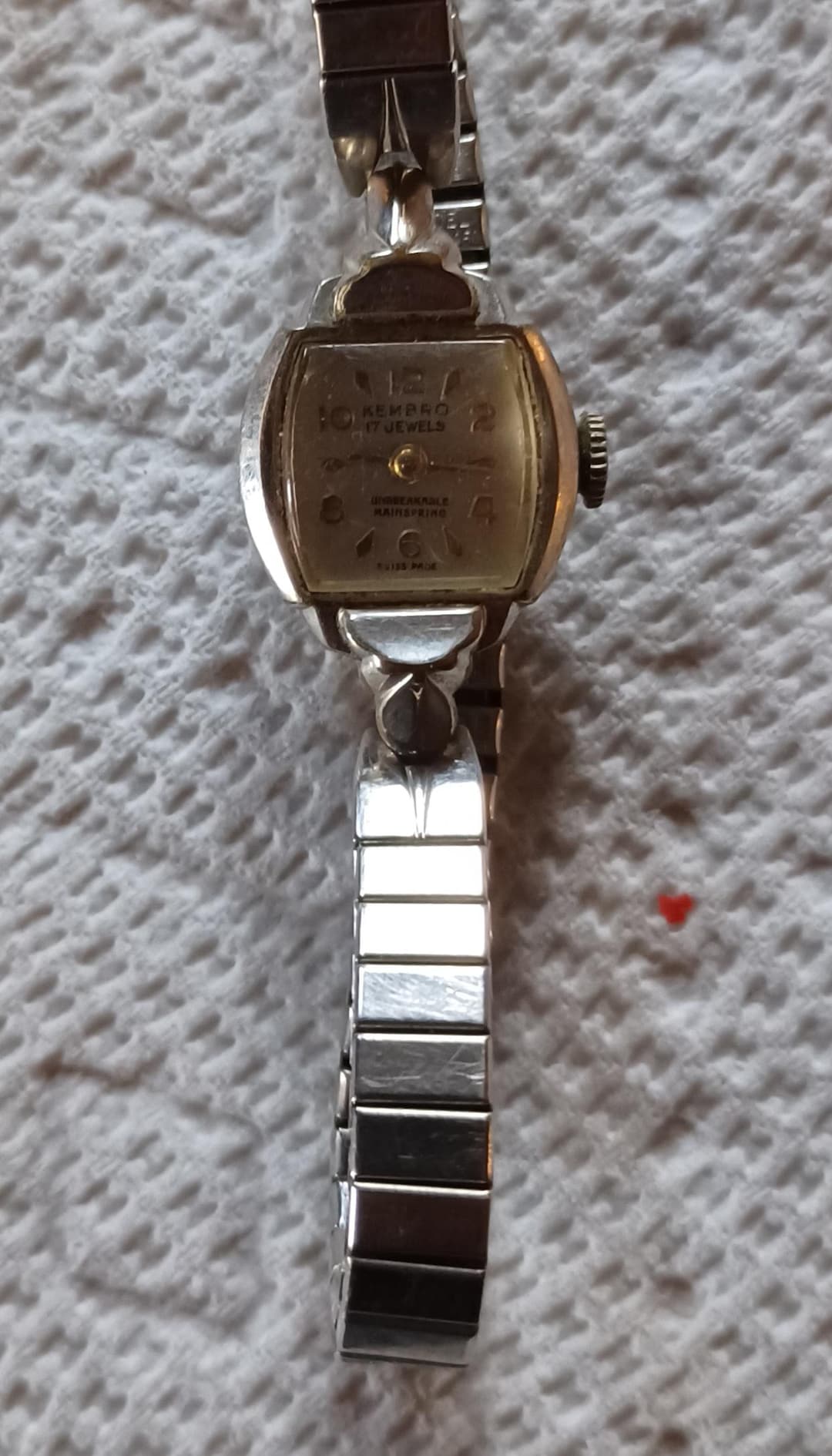 Antique Vintage Kembro Jewelers Unbreakable Mainspring Swiss Made 17 ...