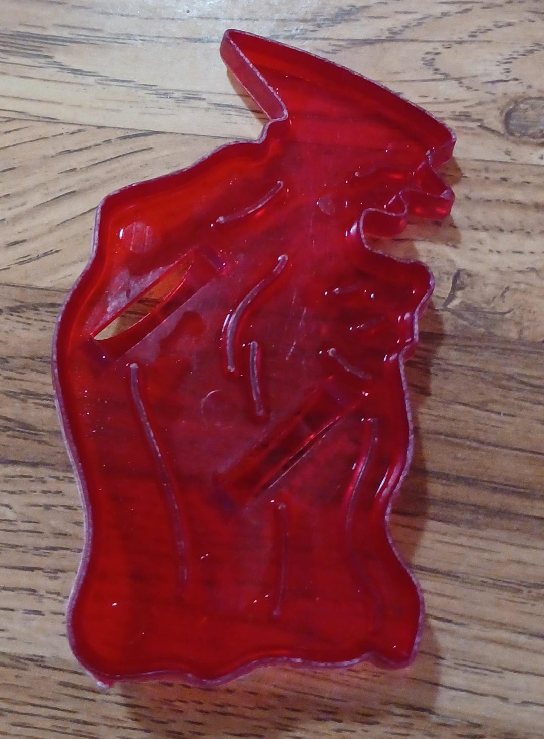 HRM Vintage Red Halloween Cookie Cutter Rare Patent Pending Baking HTF ...