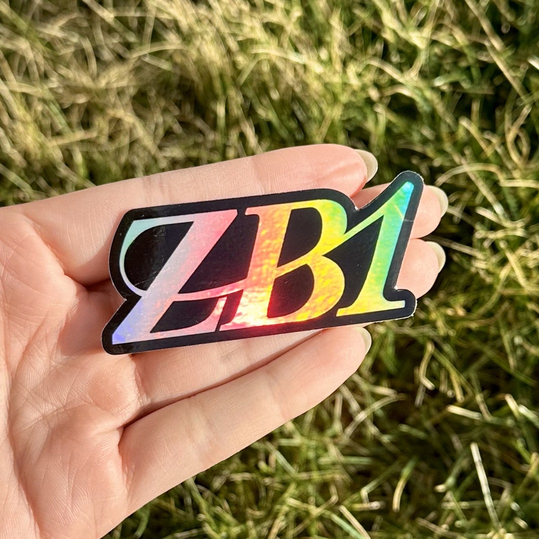 ZEROBASEONE Logo Holographic Sticker/decal (weather/waterproof) - Etsy