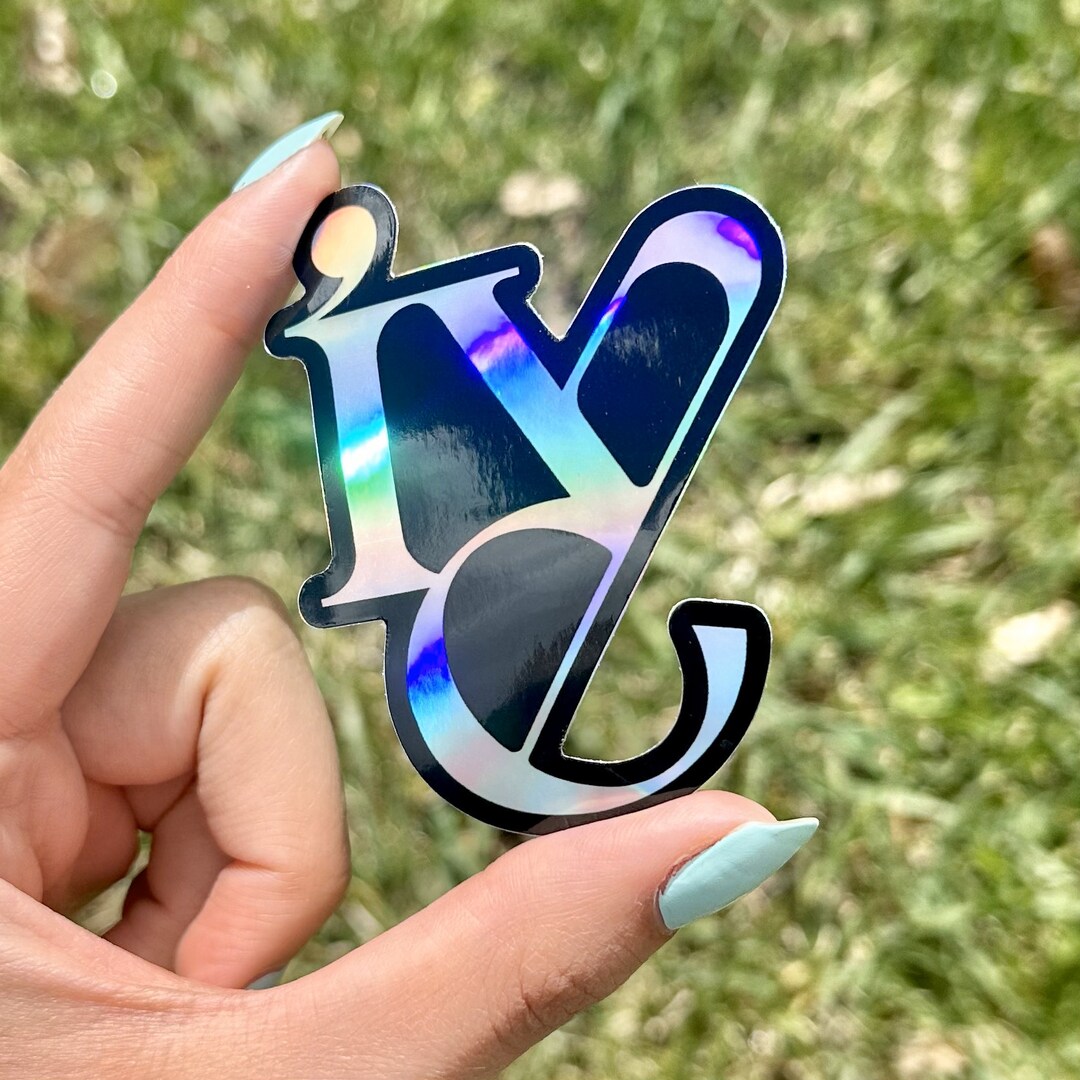 IVE Logo Holographic Sticker/decal (weather/waterproof) - Etsy