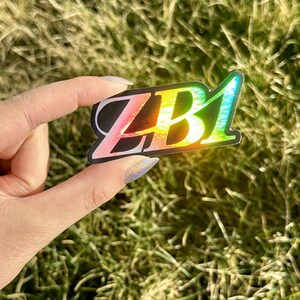 ZEROBASEONE Logo Holographic Sticker/decal (weather/waterproof) - Etsy
