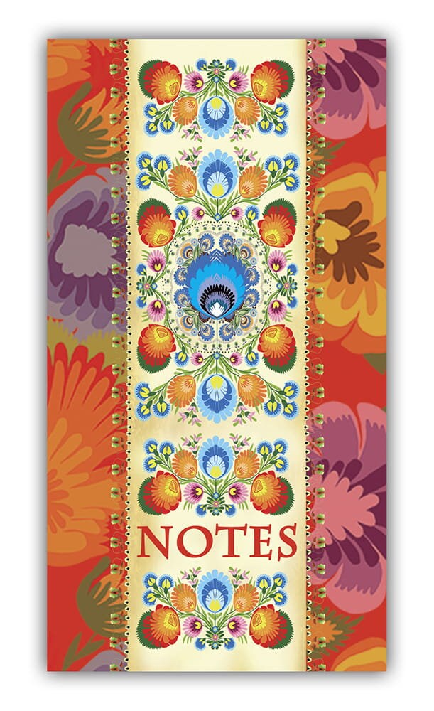 Polish Folk Art Hardcover Notebook 3.5x6 Folk | Etsy