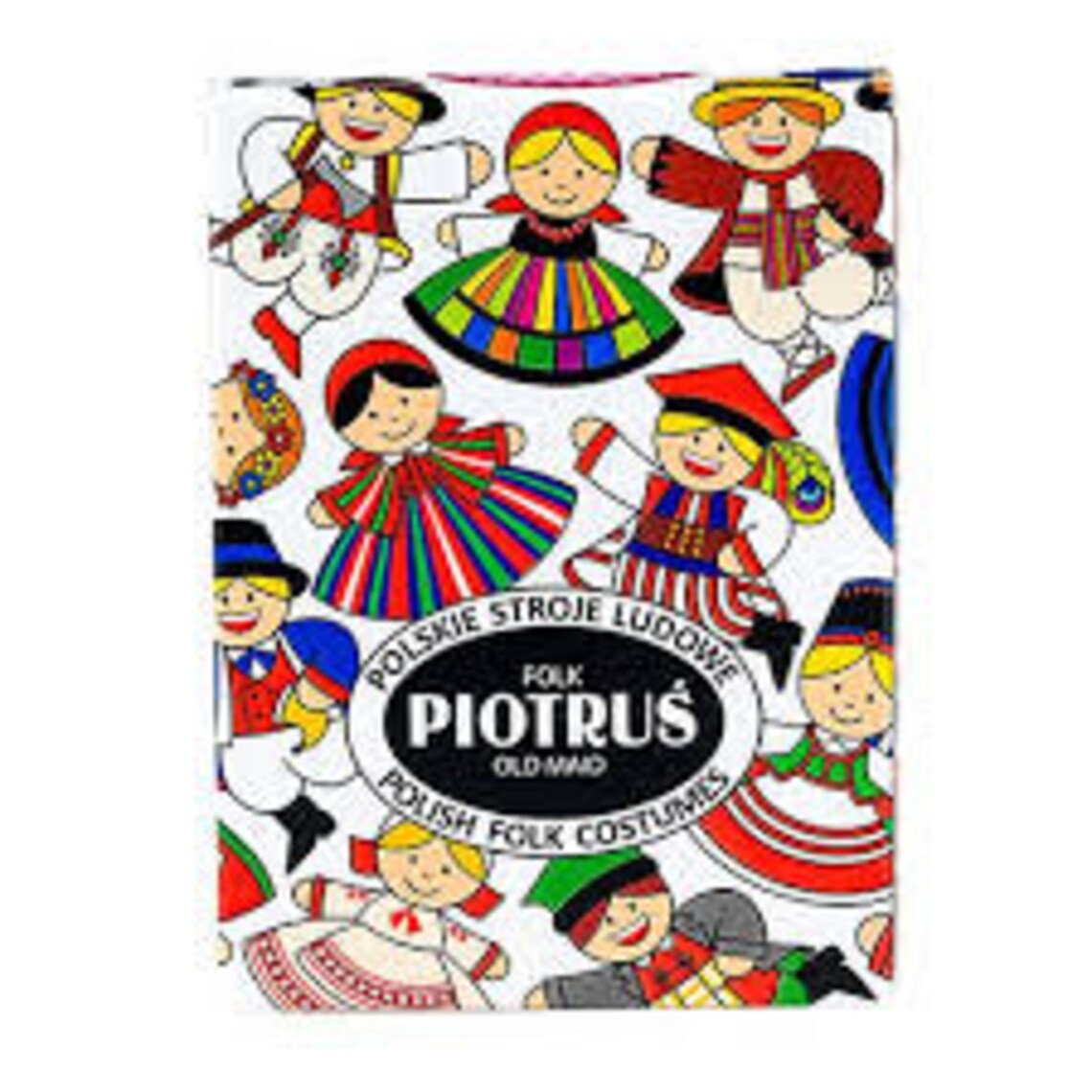 Polish Folk Art Card Game (PIOTRUS) With Polish Folk Costumes - Etsy