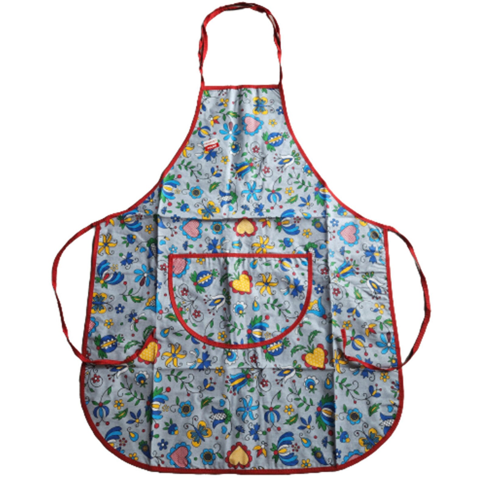 Polish Folk Art Kashubian Kitchen Apron - Etsy