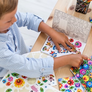 Polish Folk Art Stickers (folk Characters) - Etsy