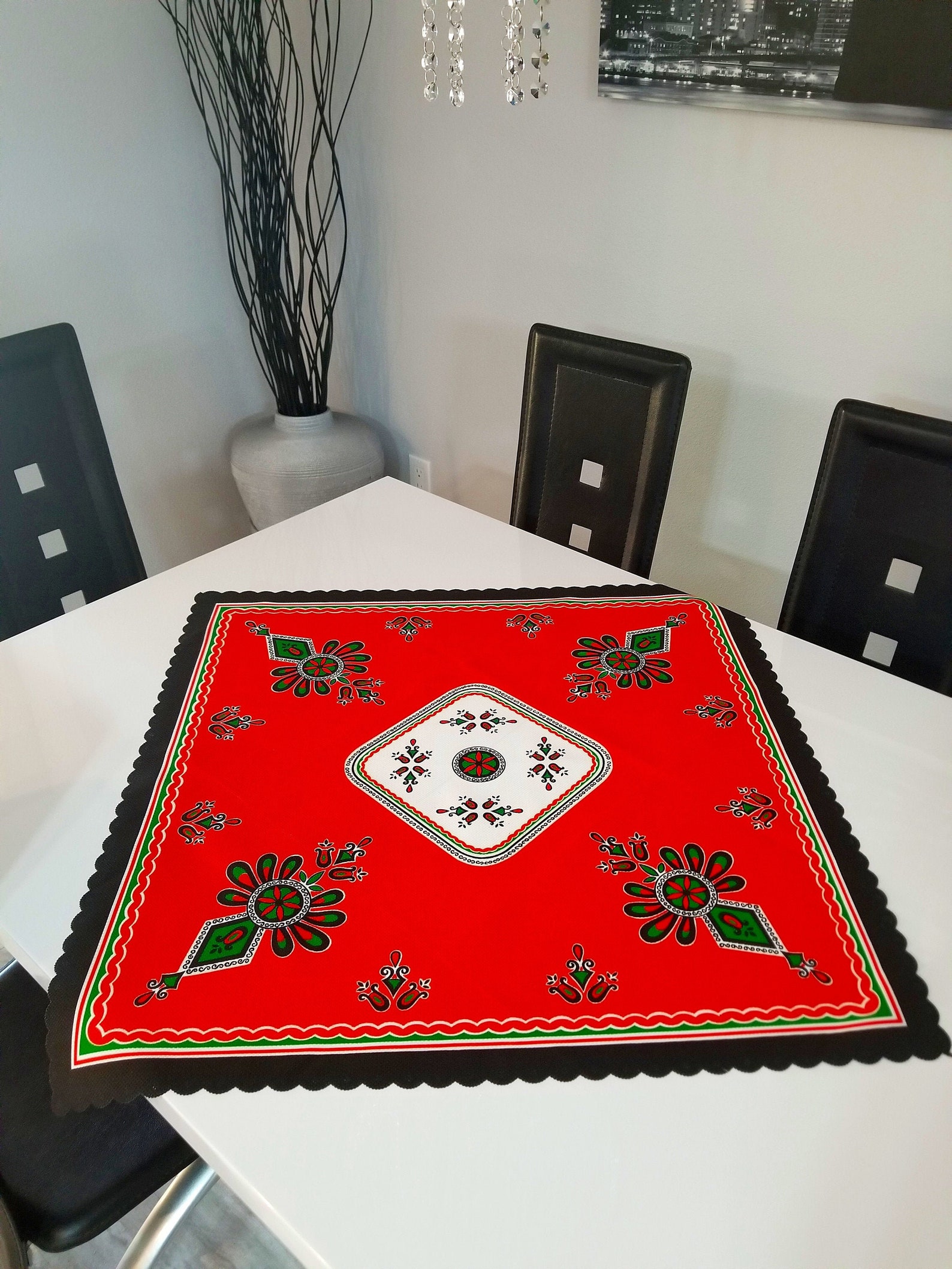 Polish Highlander Parzenica Design Table Topper | Etsy