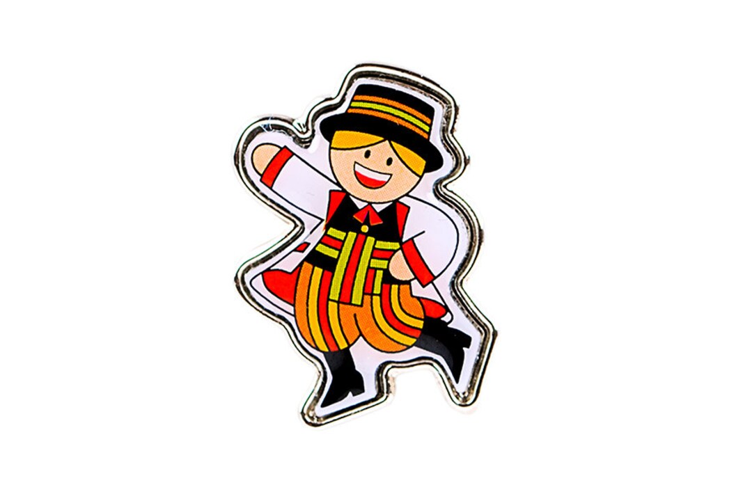 Polish Folk Art Lapel Pin (lowicz Male or Rooster) - Etsy