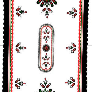 Polish Highlander Parzenica Design Table Topper | Etsy