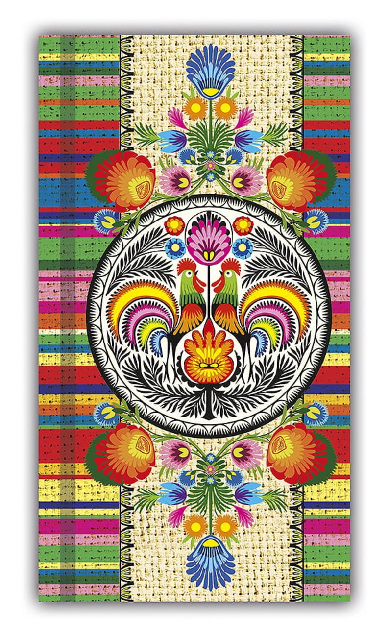 Polish Folk Art Hardcover Notebook 3.5x6 folk - Etsy