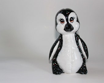 Ceramic penguin | Etsy
