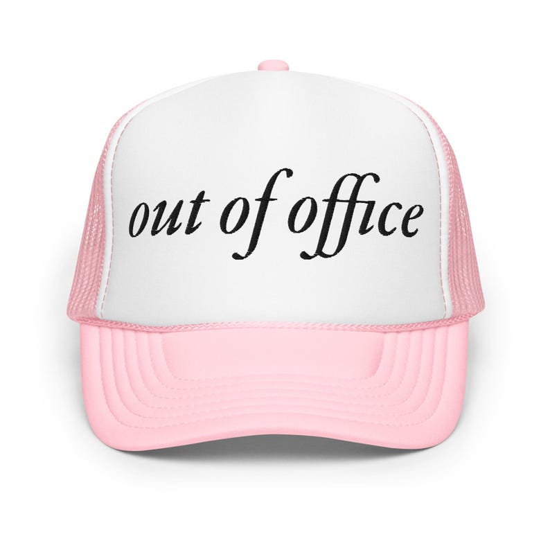 Out of Office - Foam Trucker Hat - Etsy