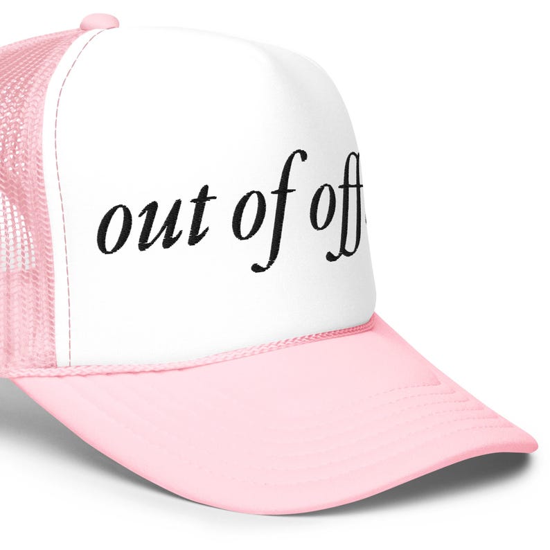 Out of Office - Foam Trucker Hat - Etsy