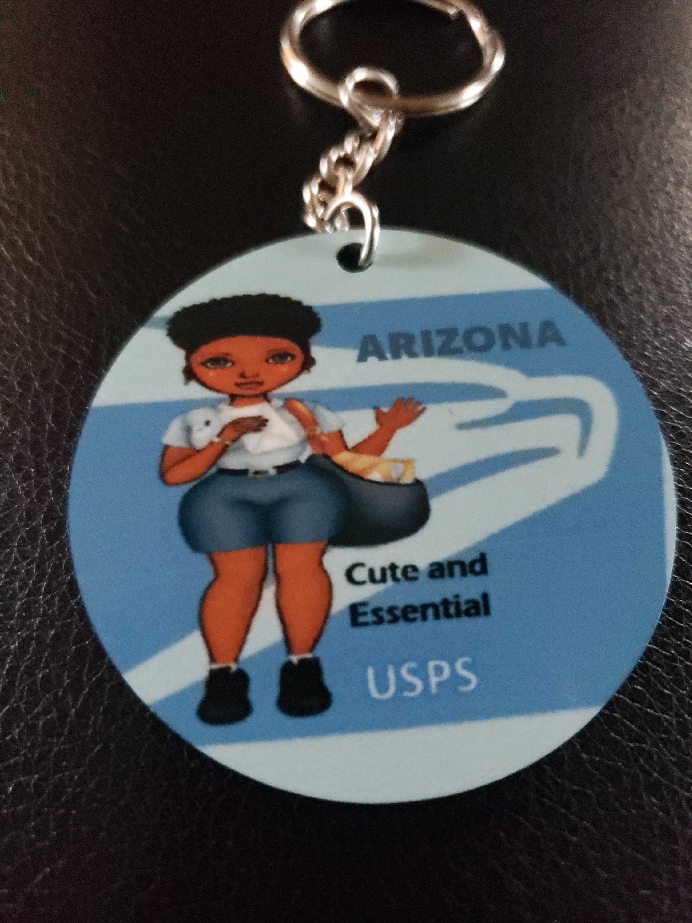 USPS Inspired Keychains - Etsy