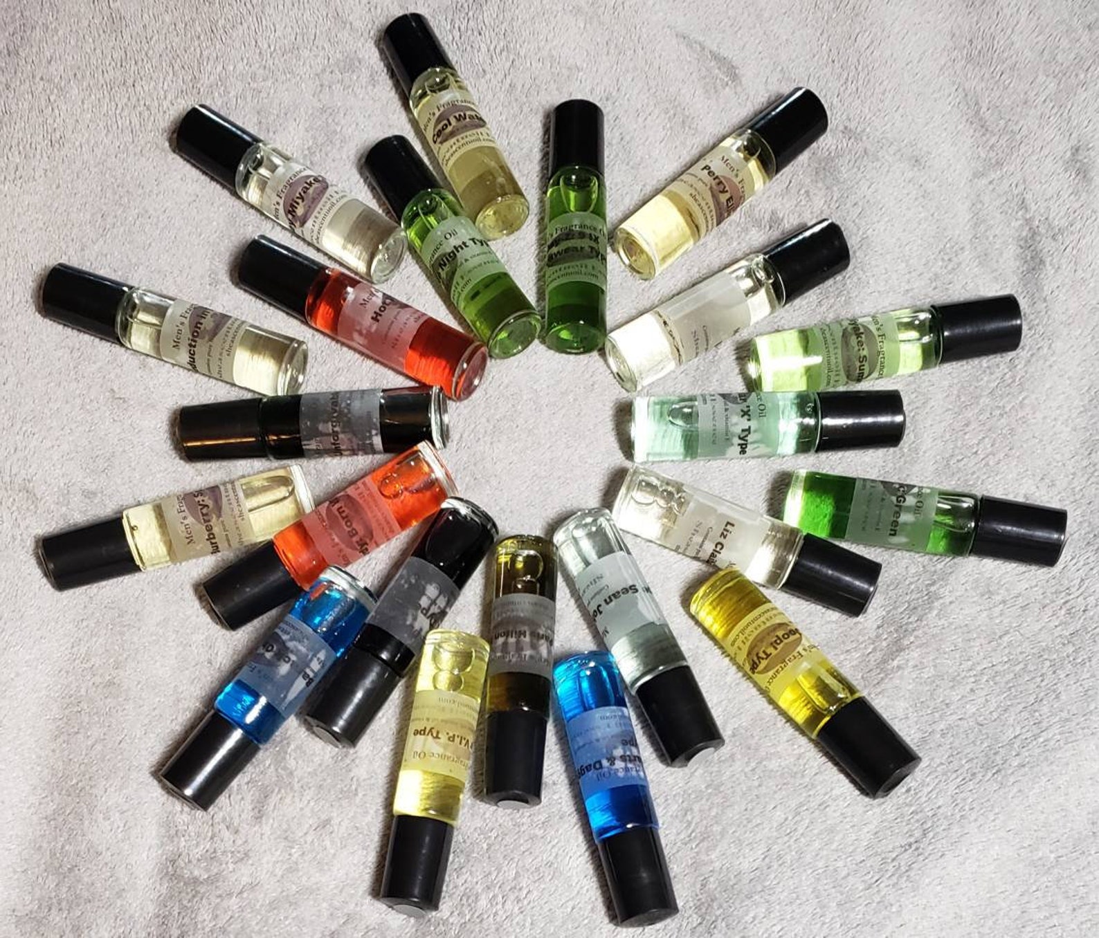 Men's Roll-on and Spritzer Fragrances - Sample Sizes Available - Etsy