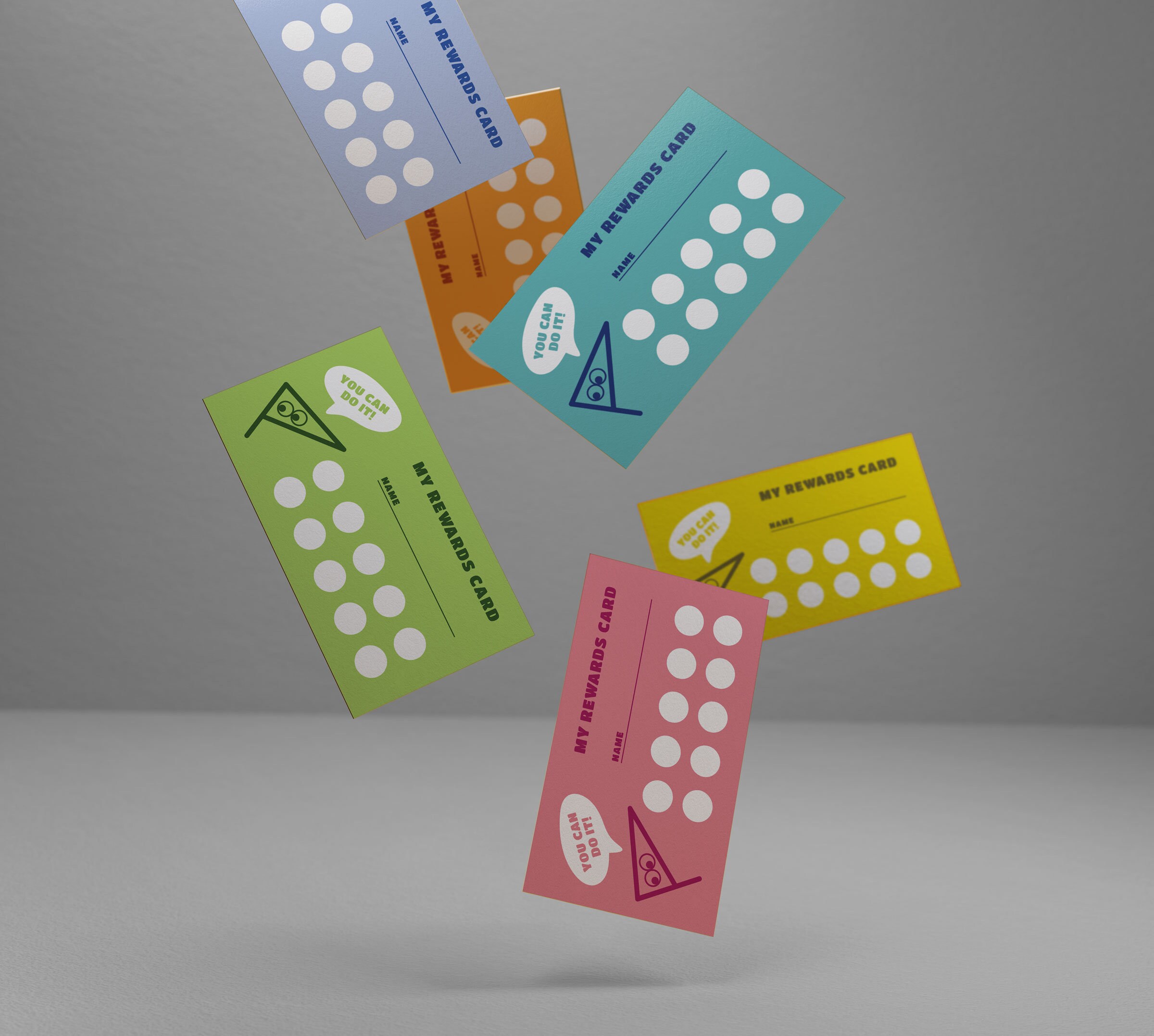 Printable Rewards Punch Card | Kids Rewards Card | Rewards Coupon ...