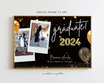Digital Frame Tv Art, Custom Graduation Frame, Samsung, Digital ...