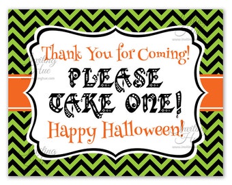 Please Take One Candy Sign - Etsy UK