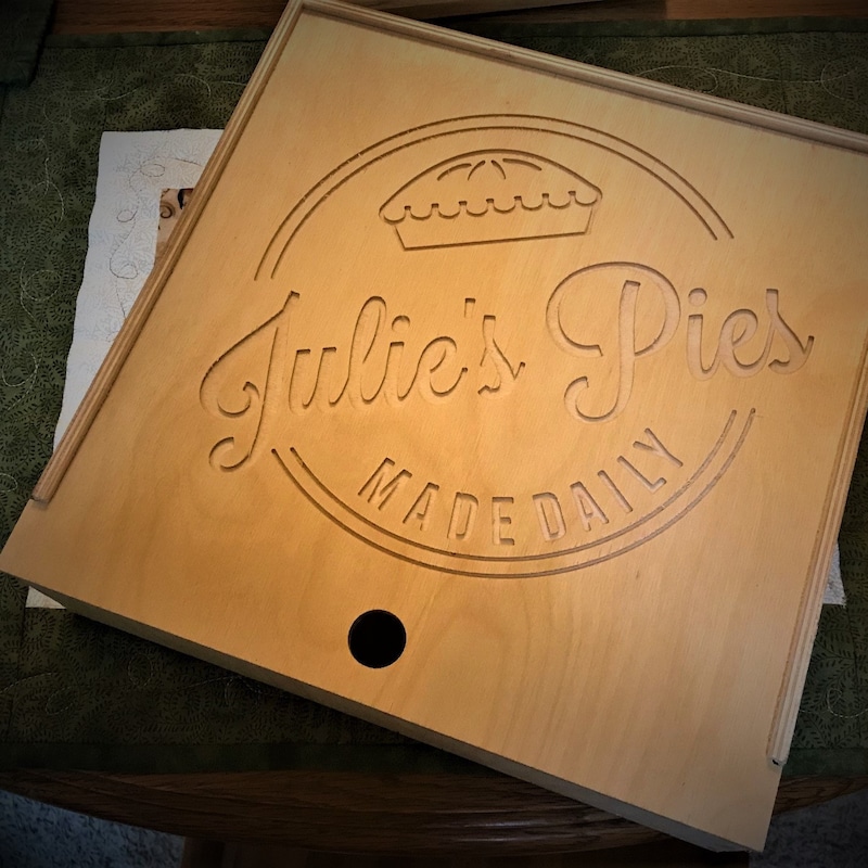 Wooden Box Display Cake - Etsy