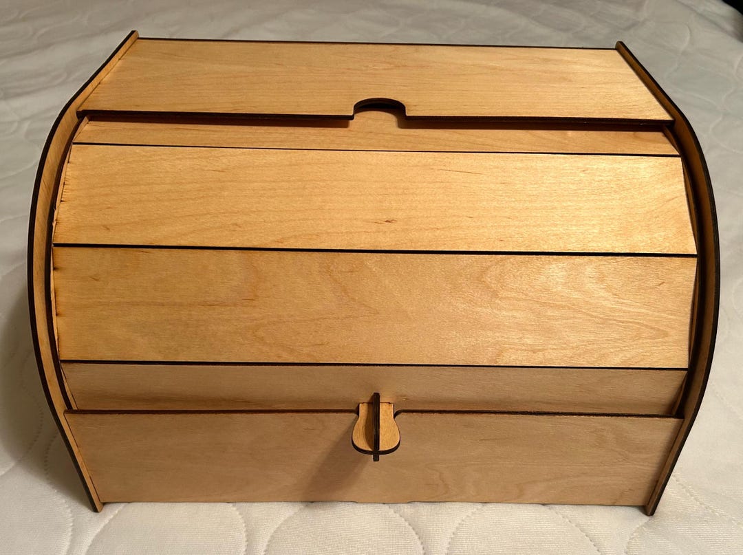 Laser Cut Bread Box - Etsy