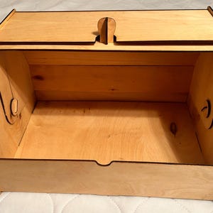 Laser Cut Bread Box - Etsy