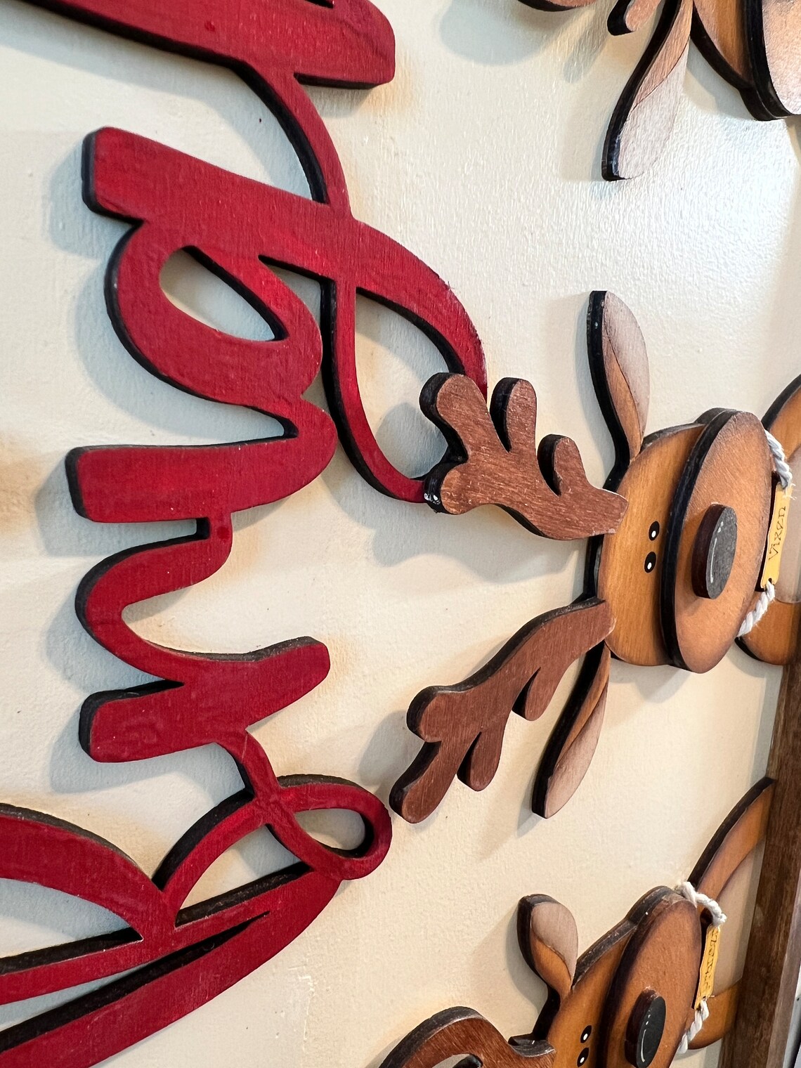 Rudolph and Crew Reindeer Sign | Rudolph the Red Nosed Reindeer | Fire ...