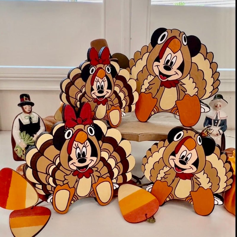 Mickey Mouse Turkey - Etsy